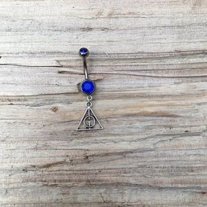 Jewelry | Harry Potter Double Gem Belly Button Ring | Poshmark